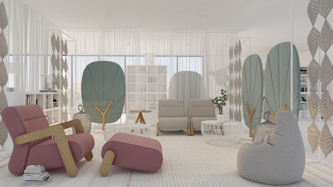 ᑕ ᑐ 3 pointers: tastefully bringing kawaii style to open-plan offices ️ ...