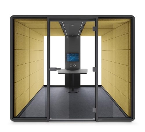 ᑕ ᑐ HushAccess.L is the ADA-compliant work pod seating 6 ️ Hushoffice