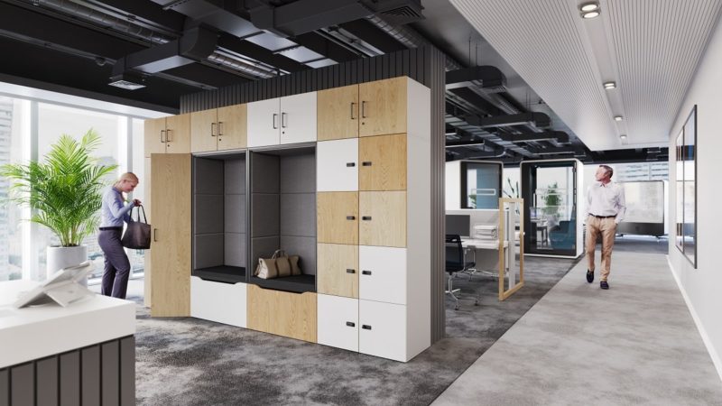 ᑕ ᑐ Keen uses of the hushLock open space office storage cabinet ️ ...