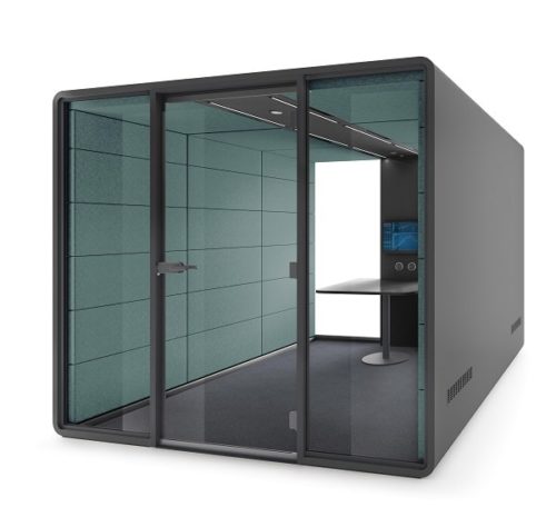 ᑕ ᑐ HushAccess.L is the ADA-compliant work pod seating 6 ️ Hushoffice