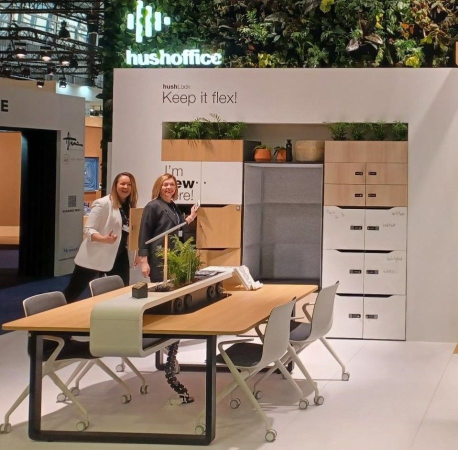 ᑕ ᑐ Hushoffice at Workspace Expo 2023 in Paris ️ Hushoffice