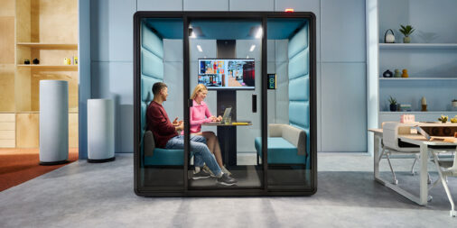 ᑕ ᑐ Distinguish your coworking space using office pods and booths ️ ...