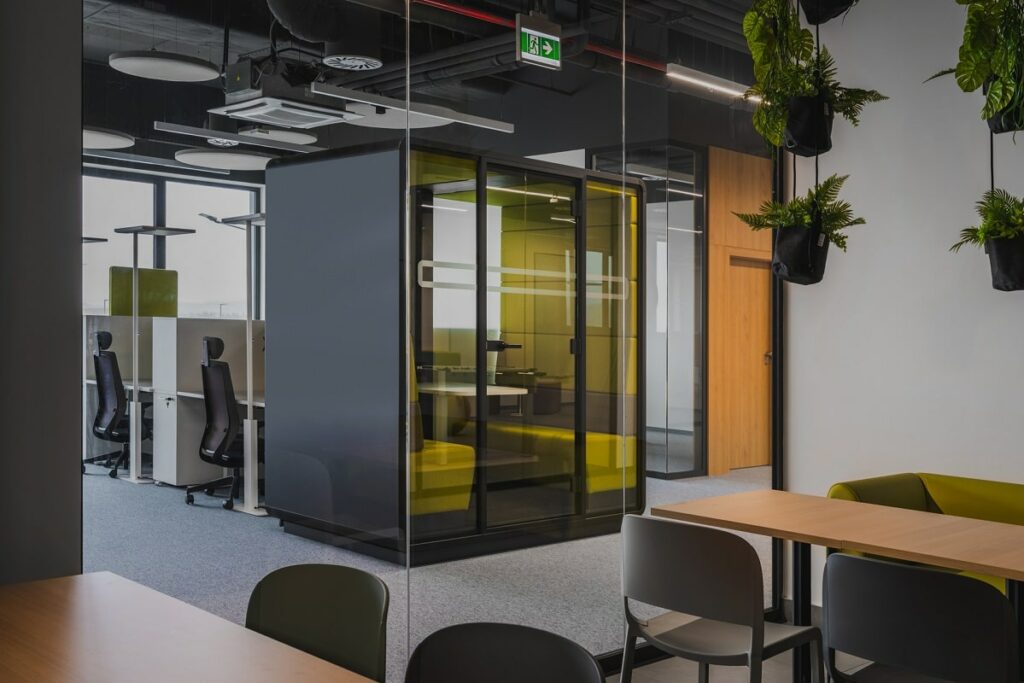 ᑕ ᑐ Not just offices — quiet booths are in schools and hospitals, too ️ ...